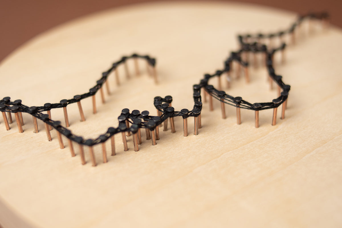 Eternal Love Captured: Personalized Couple's String Art – Woodili